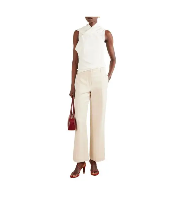 NEOUS Solid Color Leather Sandals