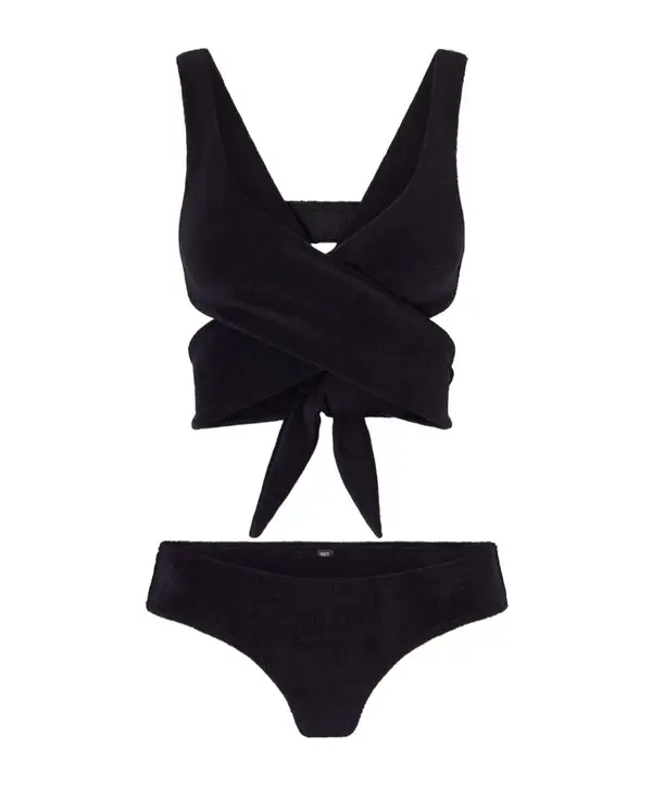 Lisa Marie Fernandez Cotton-blend Terry Bikini - No