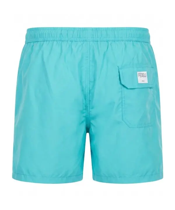 Fedeli Drawstring-waist Swim Shorts - No