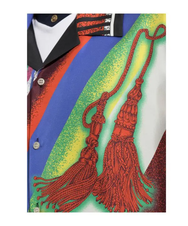 Versace Pattern-printed Short-sleeved Shirt