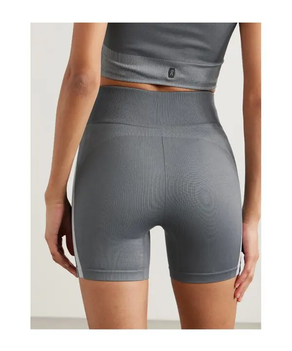 On Studio Ribbed Stretch Recycled Shorts