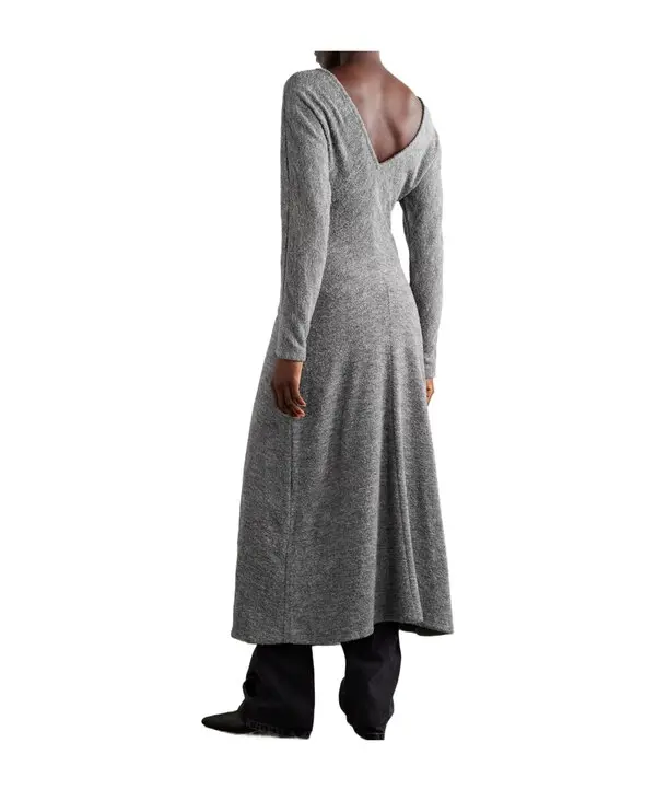 Proenza Schouler Pleated Bouclé Midi Dress