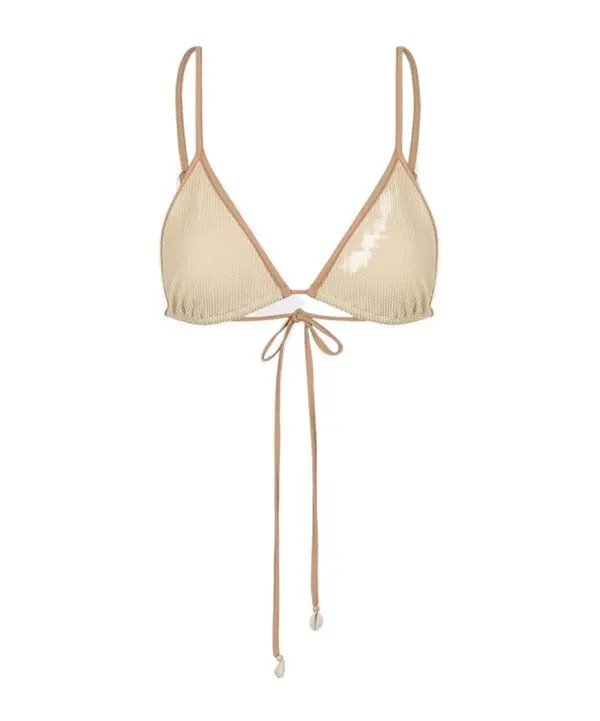 Johanna Ortiz Playa Del Rio Strapped Bikini Top - No