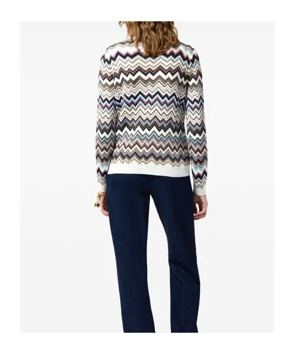 Missoni Zigzag Roll-neck Sweater