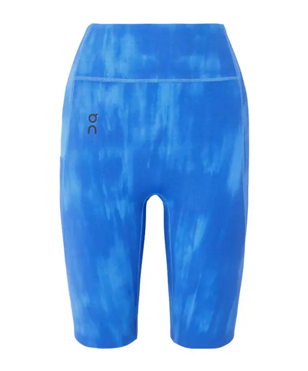 On Malibu Tie-dyed Stretch Recycled-jersey Shorts