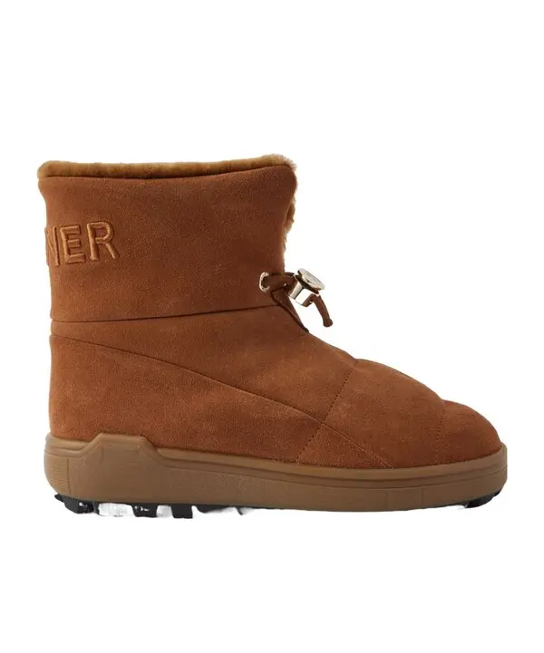 Bogner Chamonix Shearling-lined Suede Ankle Boots
