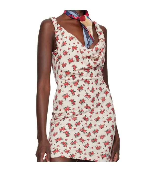 VIVIENNE WESTWOOD Printed Silk Scarf