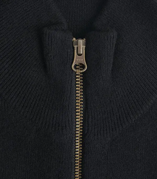 Veronica Beard Merino Wool-cashmere Uptown Dickey - Black