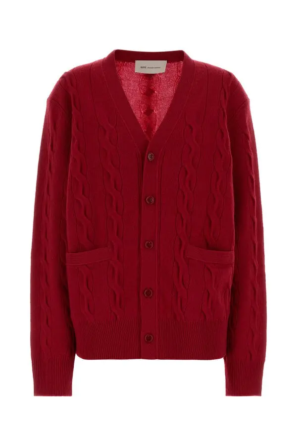 AMI Paris Wool Cardigan
