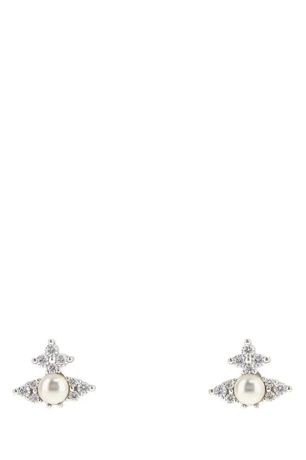 VIVIENNE WESTWOOD Embellished Crystal Feodora Earrings