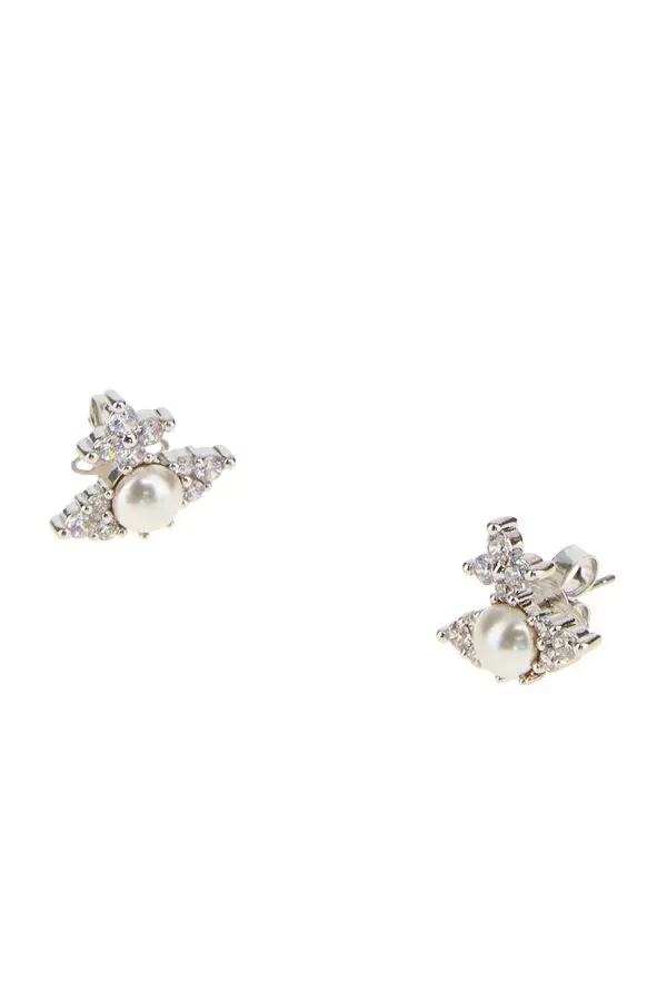 VIVIENNE WESTWOOD Embellished Crystal Feodora Earrings