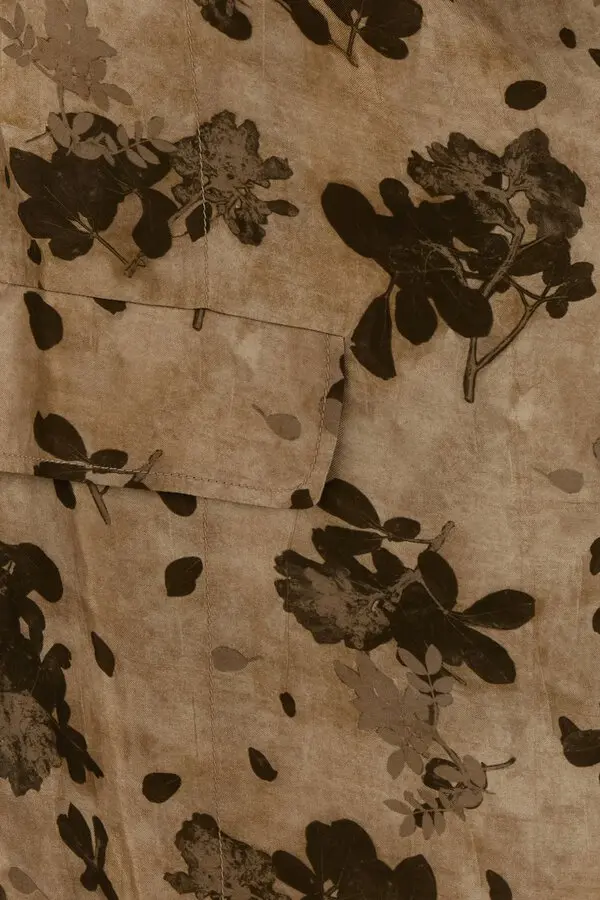 UMA WANG Printed Satin Khloe Blazer