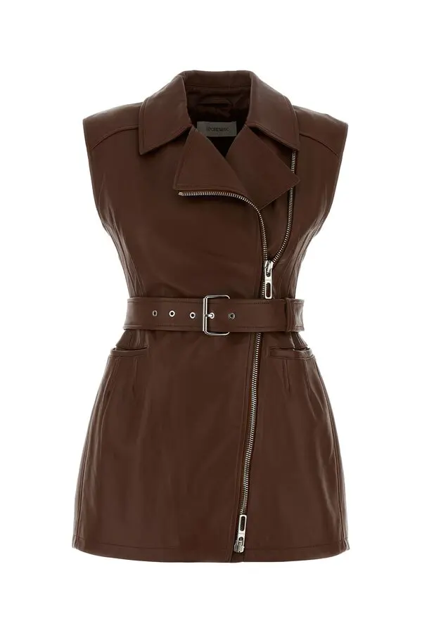 Sportmax Leather Vest