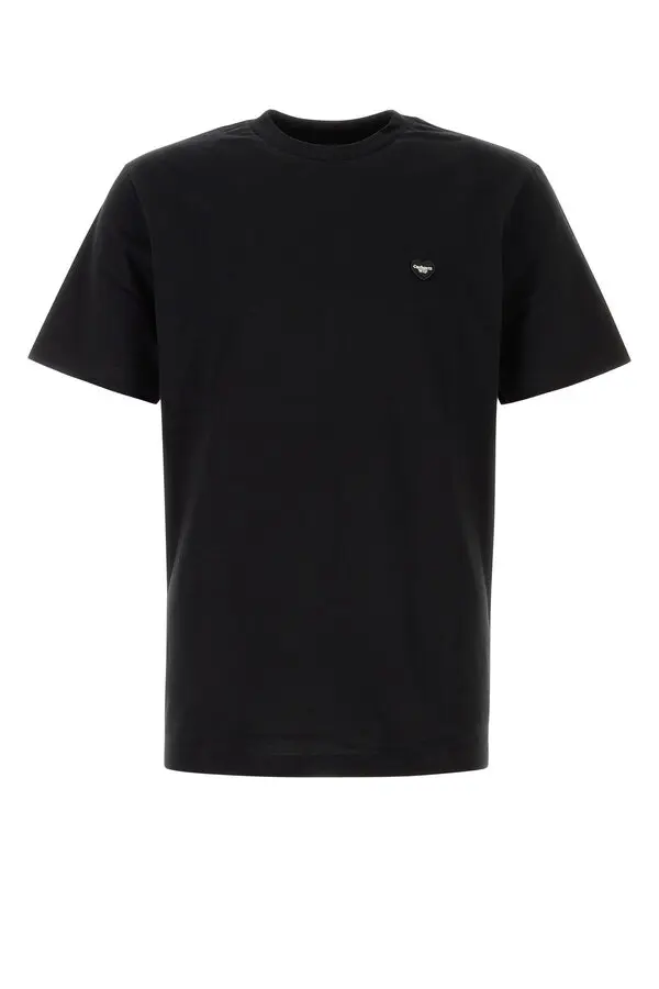 Carhartt Work In Progress Cotton S/s Small Heart T-shirt - Black