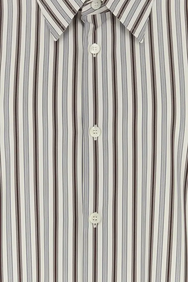 Dries Van Noten Embroidered Poplin Croom Shirt