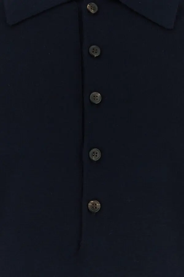 Dries Van Noten Navy Wool Muano Sweater