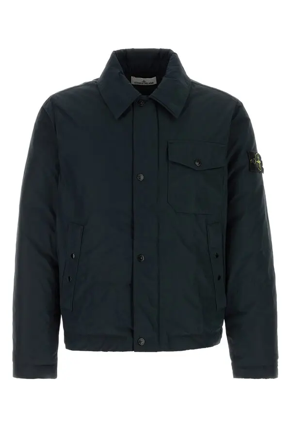 Stone Island Midnight Polyester Blend Down Jacket