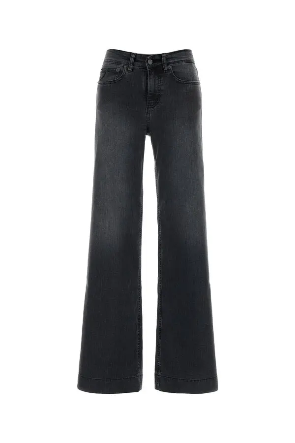 LOIS Slate Stretch Denim Lorna Wide-leg Jeans