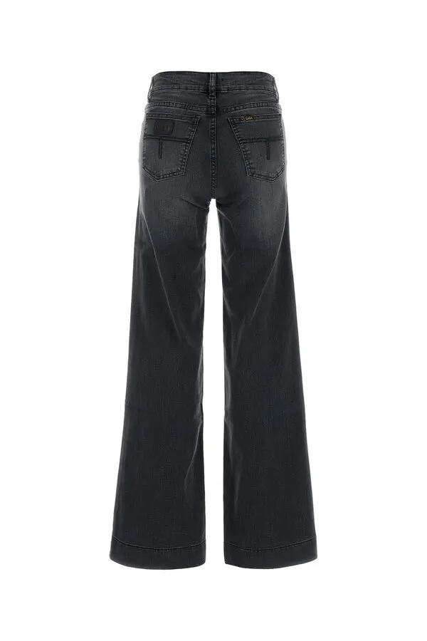 LOIS Slate Stretch Denim Lorna Wide-leg Jeans