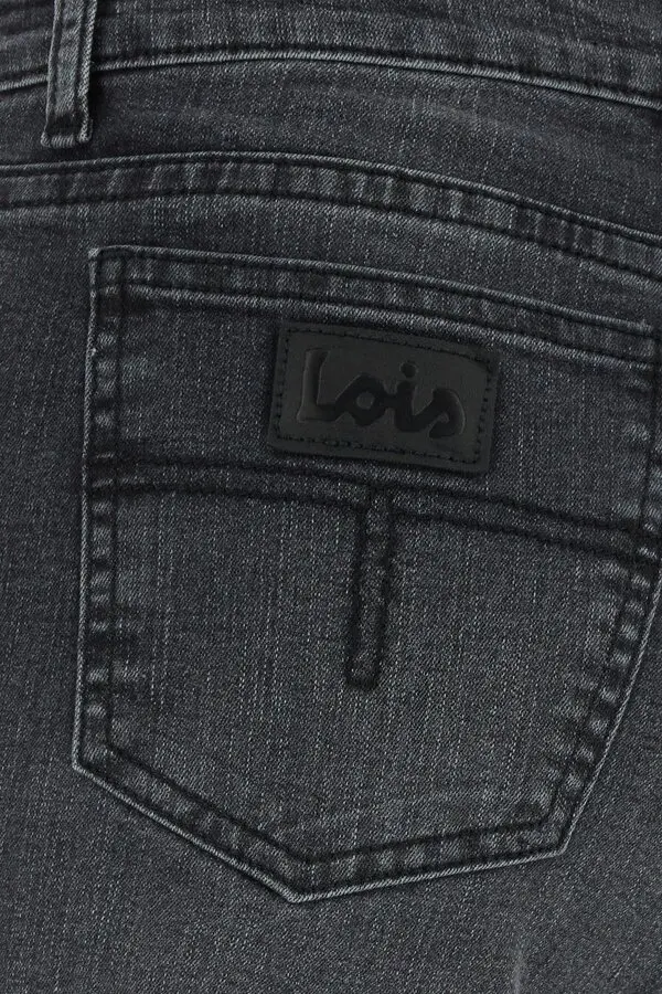 LOIS Slate Stretch Denim Lorna Wide-leg Jeans