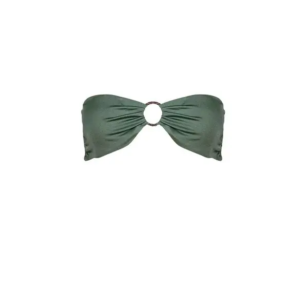 CHERINA BEACHWEAR LLC Hazel Top In Army