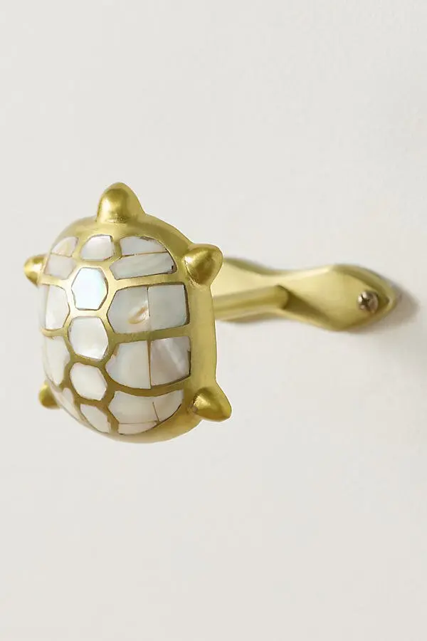 Anthropologie Mata Turtle Mother Of Tieback