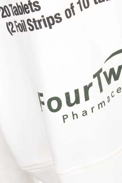 424 FAIRFAX Graphic-print Cotton Hoodie