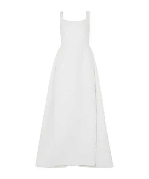 EMILIA WICKSTEAD Vittoria Ruched Cloqué Gown