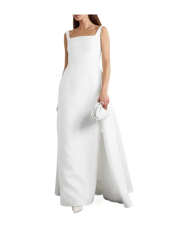 EMILIA WICKSTEAD Vittoria Ruched Cloqué Gown
