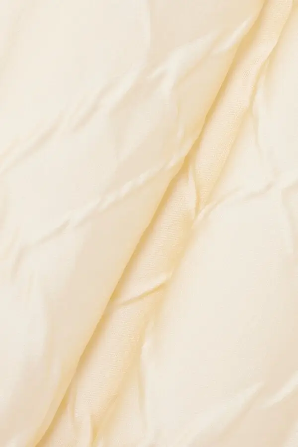 EMILIA WICKSTEAD Pleated Seersucker Gown