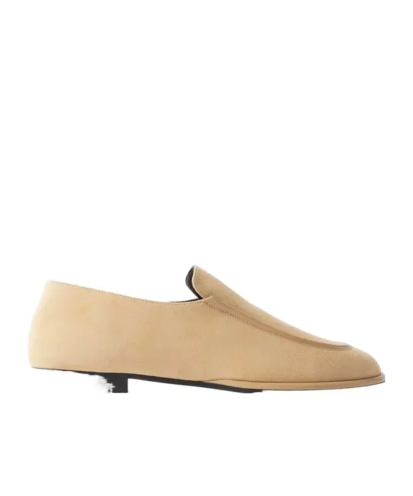 NEOUS Minimal Suede Loafers