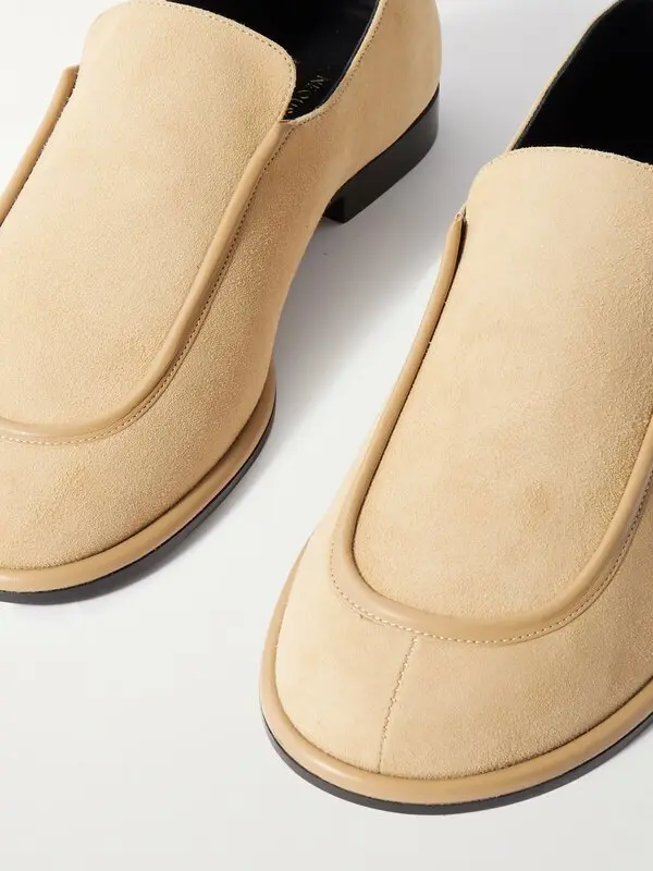 NEOUS Minimal Suede Loafers