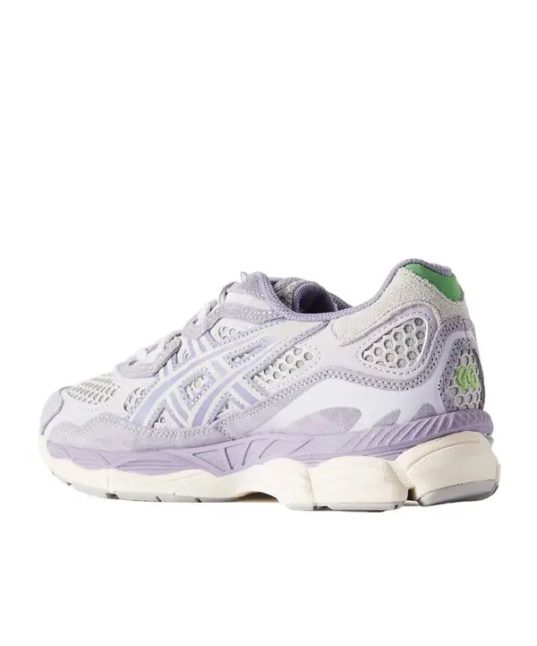 Asics Leather And Suede-trimmed Mesh Sneakers