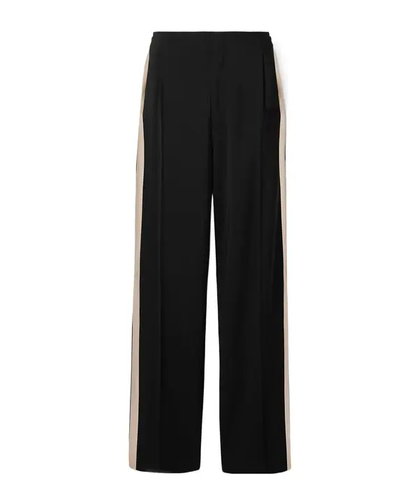 KALLMEYER Phoebe Wool-crepe Straight-leg Pants