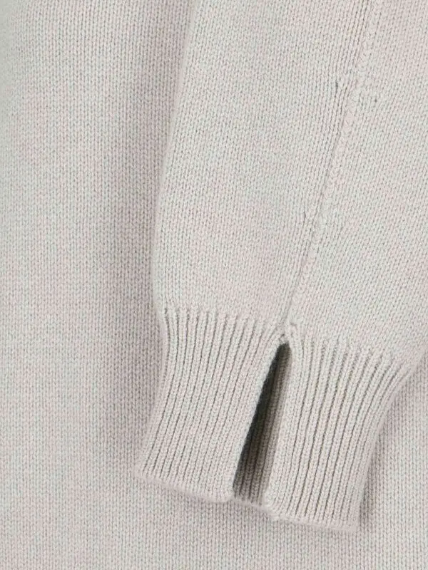 Calvin Klein Detailed Knitted Jumper With Scarf - No
