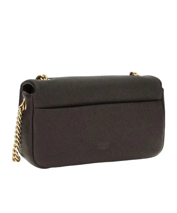 Pinko Love Birds Foldover Top Shoulder Bag