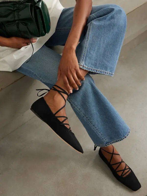LOEFFLER RANDALL Grosgrain Ballet Flats