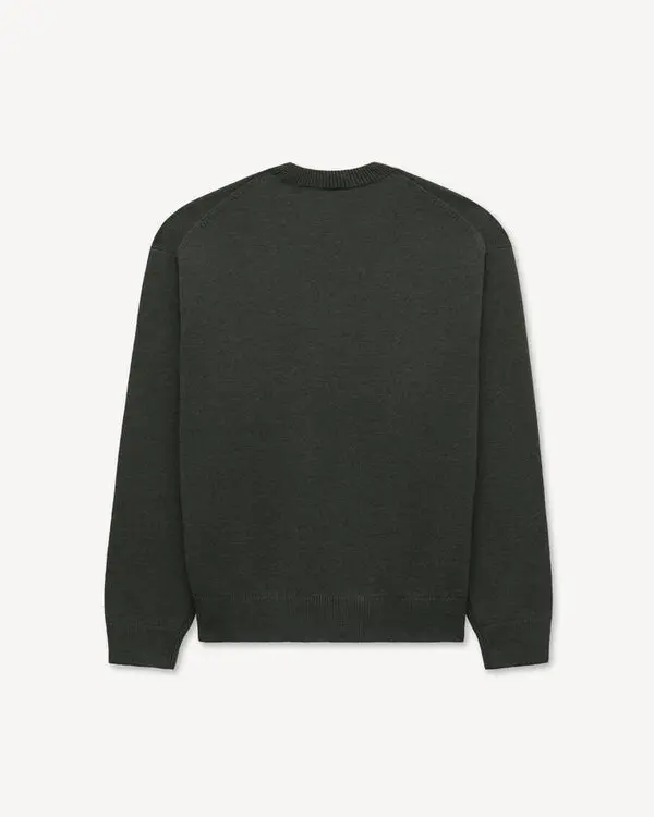 Kenzo Jumping Tiger' Embroidered Jumper In Wool Cotton