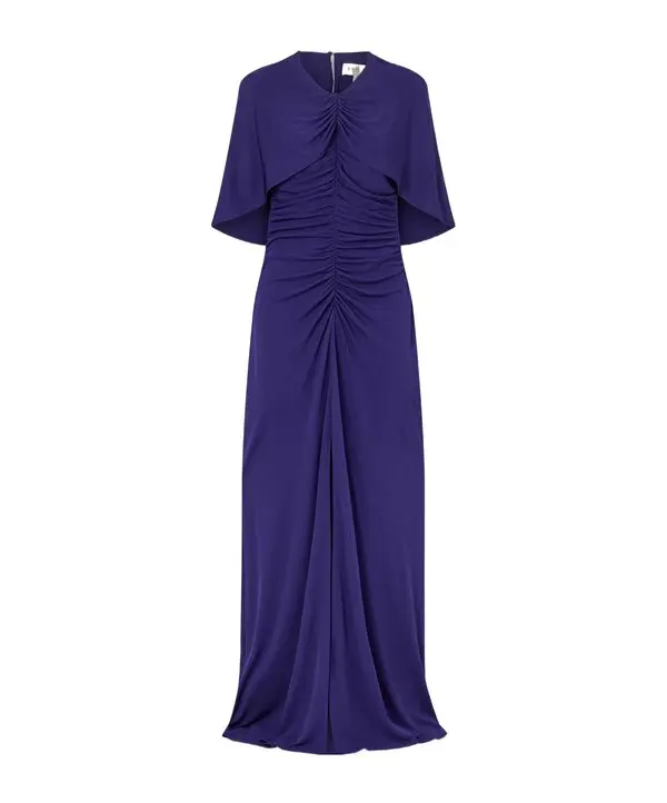 KALLMEYER Cape-effect Jersey Gown