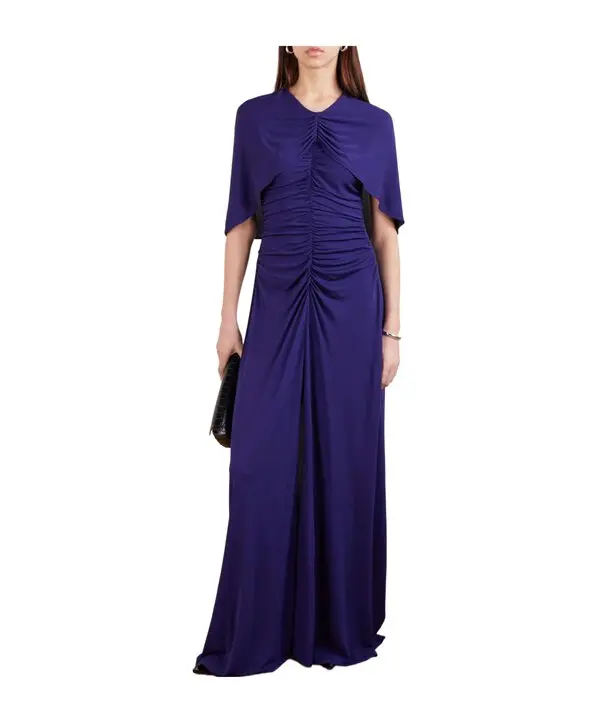 KALLMEYER Cape-effect Jersey Gown