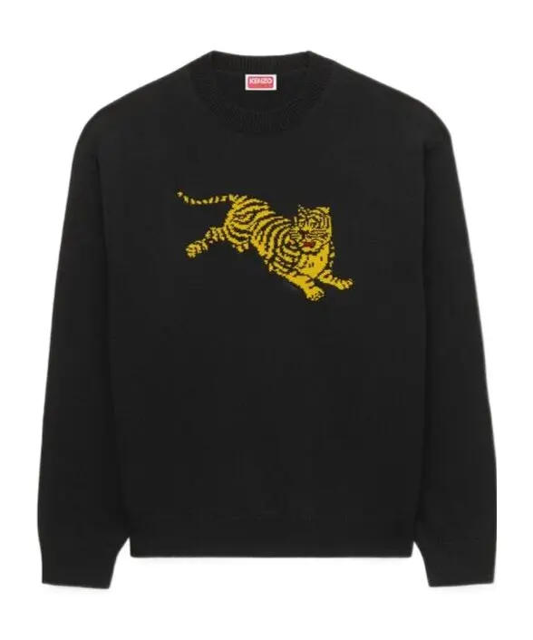 Kenzo Jumping Tiger Embroidered Jumper