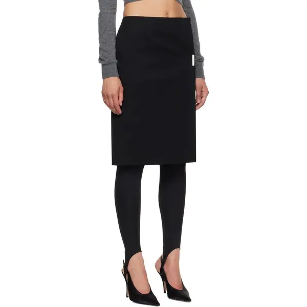 MUGLER Wrap Skirt