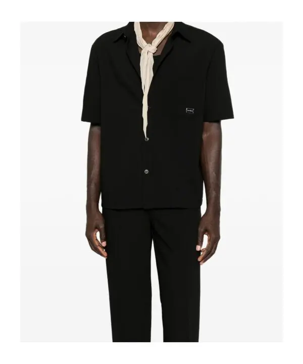 Emporio Armani Short-sleeve Shirt - Black