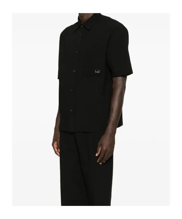 Emporio Armani Short-sleeve Shirt - Black