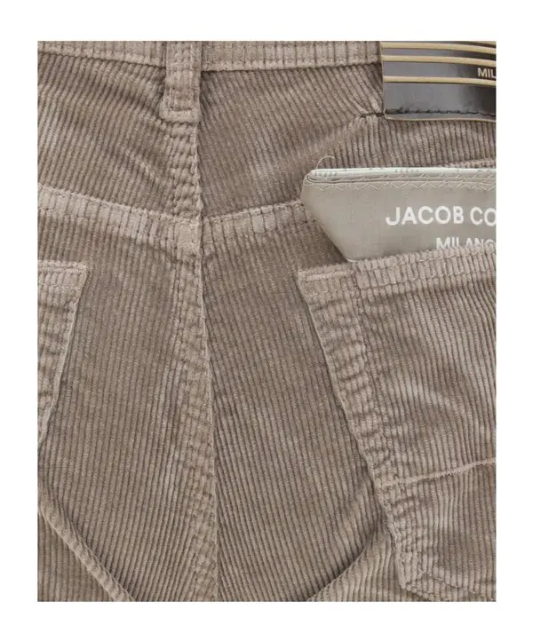 Jacob Cohen Logo Patch Straight Leg Jeans