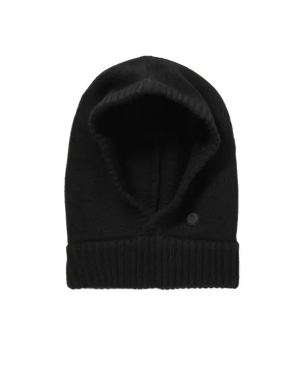 Bogner Wool Cashmere Blend Hood With Appliqu - Black