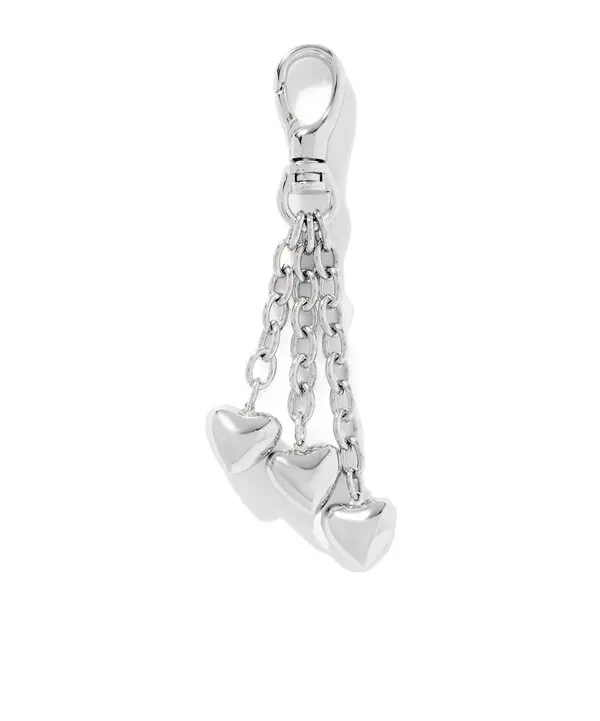 Assouline Triple-heart Charm Keychain