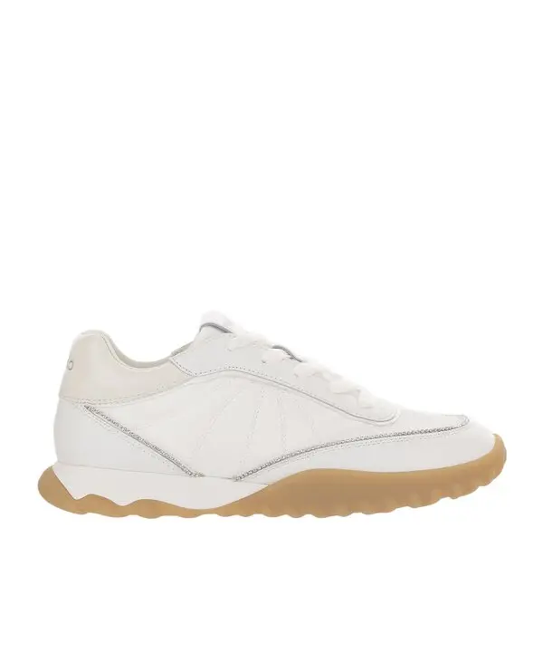 Pinko Leather Crystal-embellished Sneakers - No