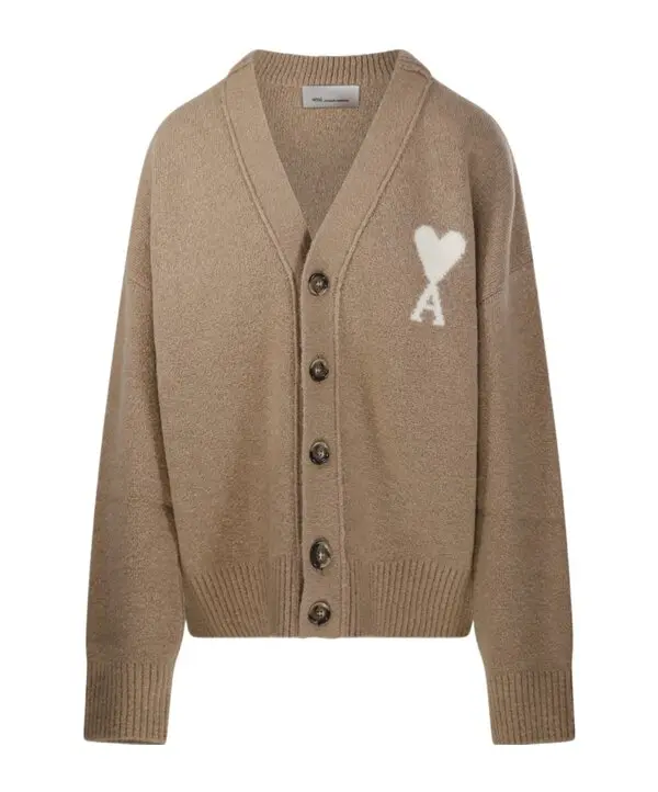 AMI Paris De Coeur Cardigan
