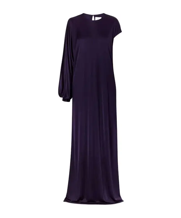 Galvan Roman Asymmetric Jersey Gown